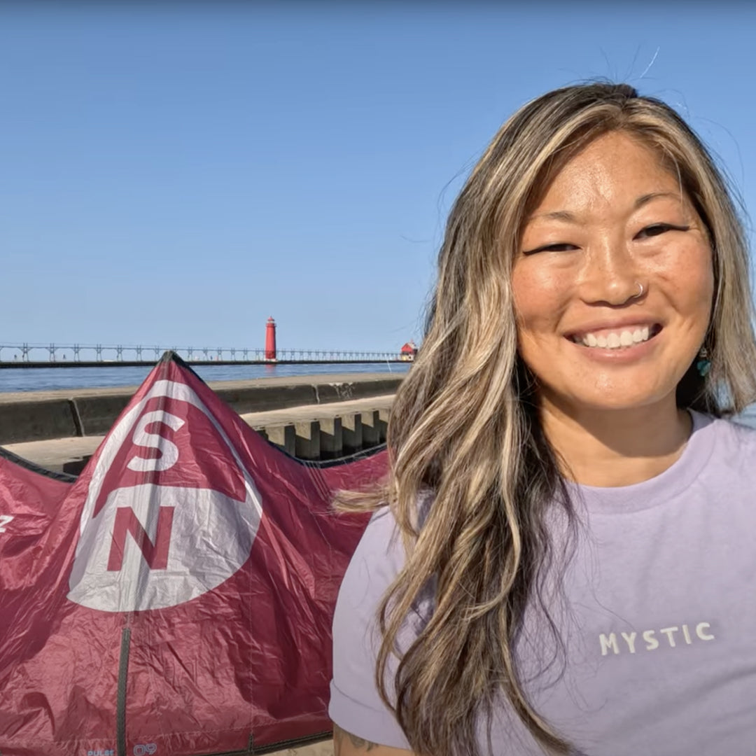 2024 Carve review MACkiteboarding with Kristen